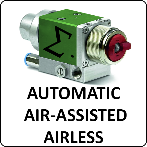 Automatic Air-Assisted Airless Spray Guns