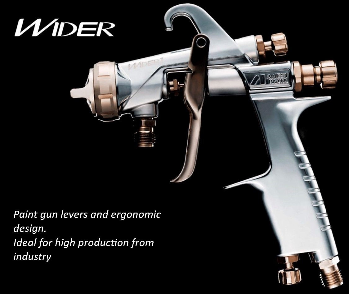 Anest Iwata WIDER Series Gravity Spray Guns