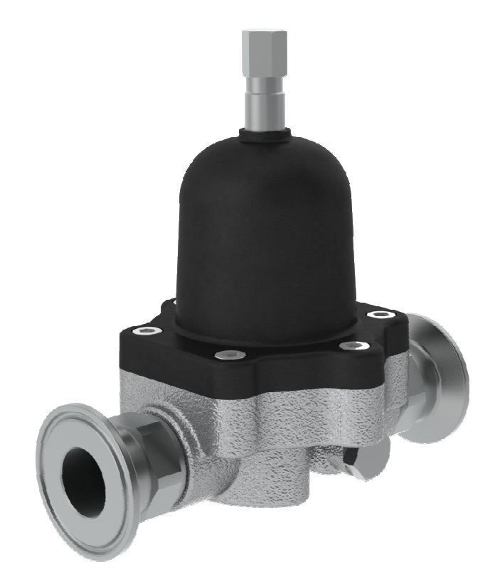 Binks Back Pressure Regulator (Low Shear 1½") Series 107754-X-X Manual