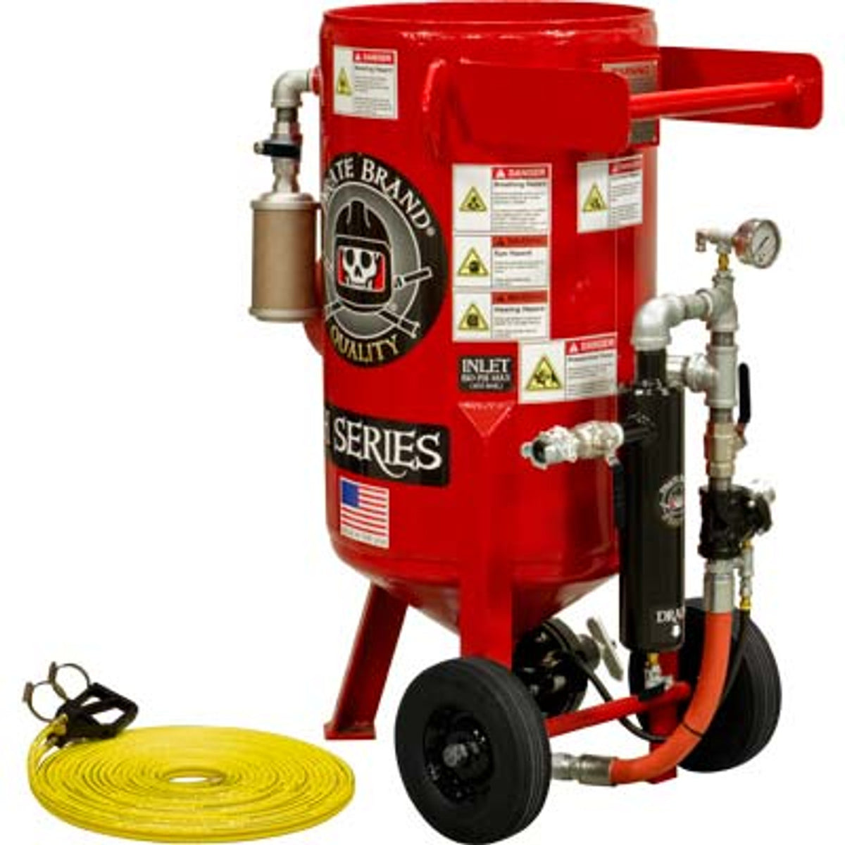 Pirate Brand, E-Series, 3.5 cu ft., BASE Blasting Package - Blast Pot,