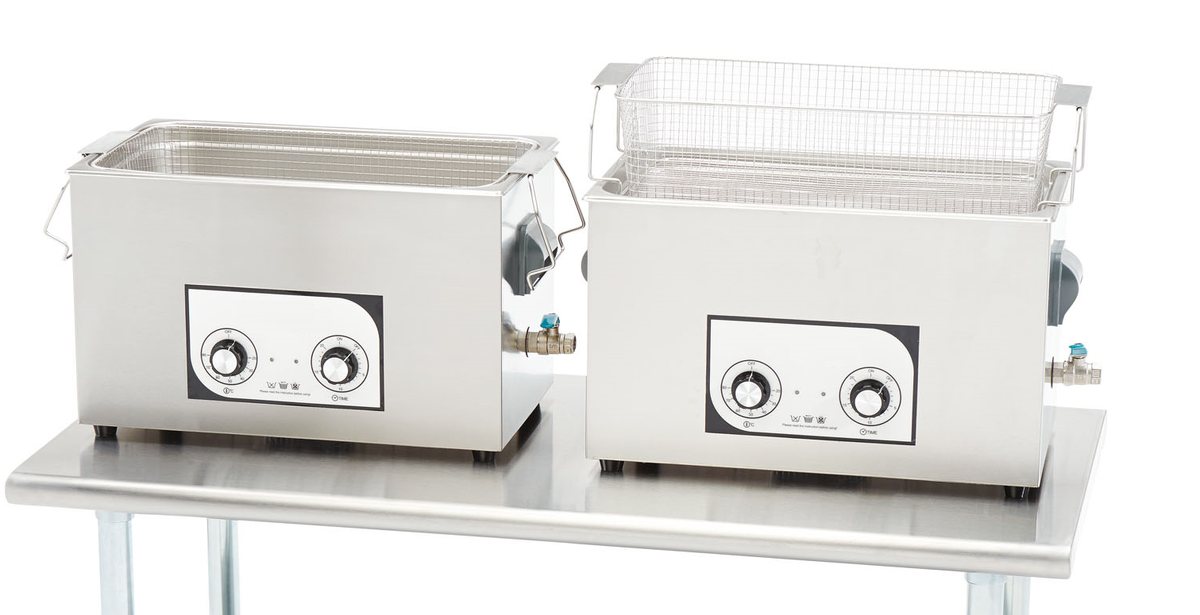 5 Gallon Heated Stainless Steel Ultra Sonic Cleaner Tank