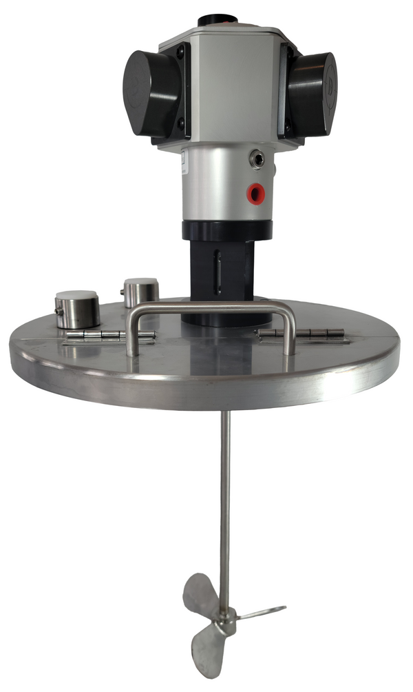 Binks Air Drive Agitator with 5 Gallon Pail Lid