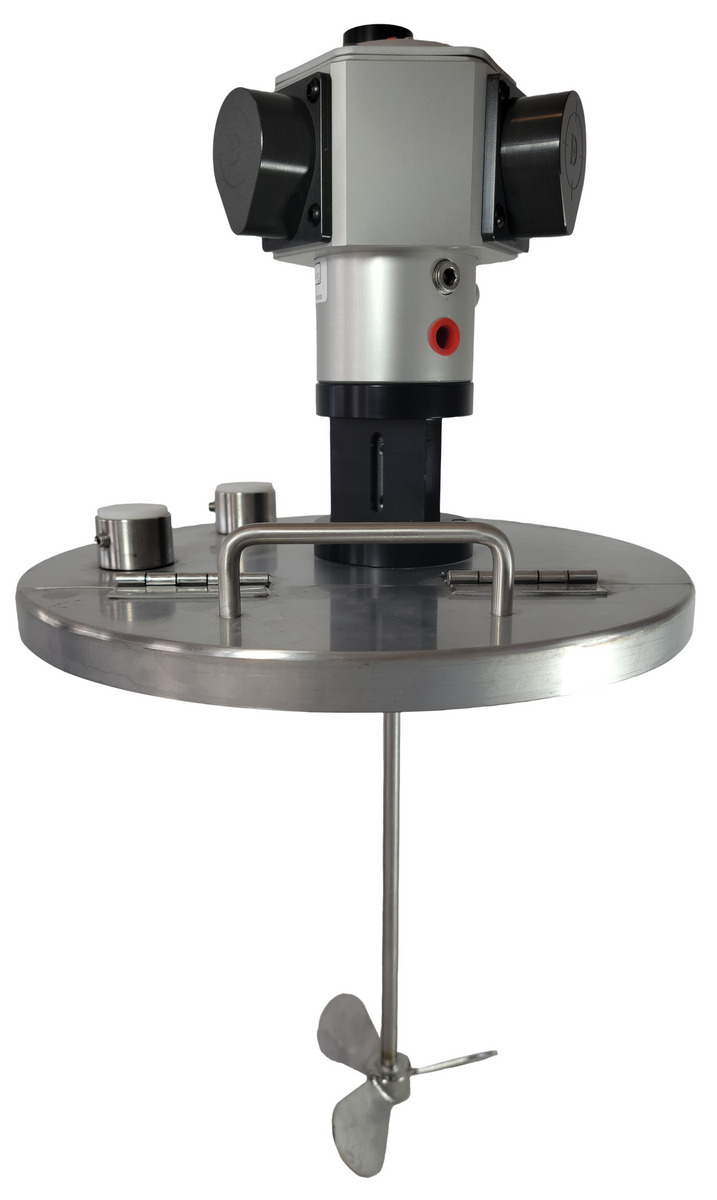 Binks Air Drive Agitator with 5 Gallon Pail Lid