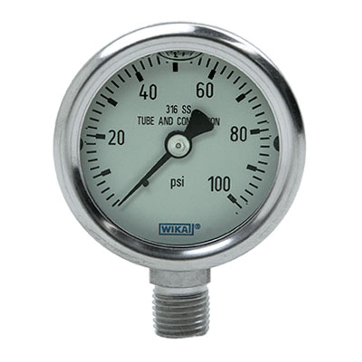 Pirate Brand - BULLARD® Ice Pump, Pressure Gauge, 0-100 PSI, Liquid Fi