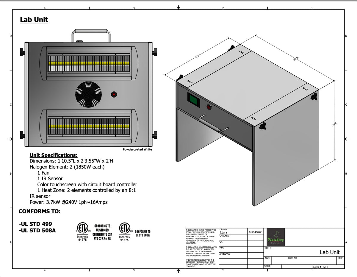 TOTAL IR Cure Oven™: Efficient Curing Solution