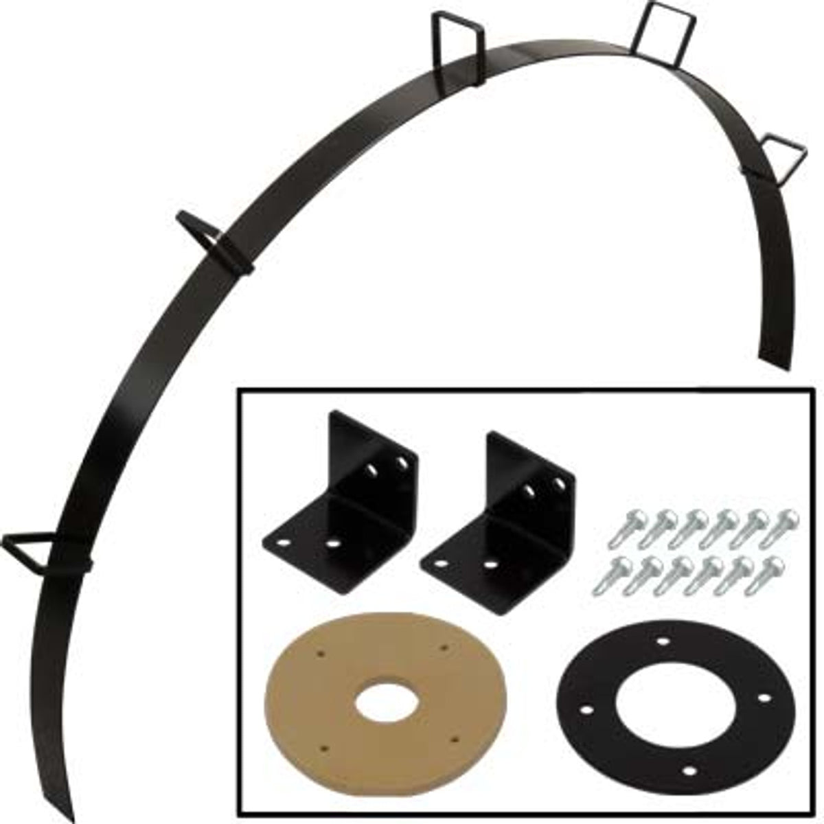 Pirate Brand - CLEMCO/ZERO, Top Entry Kit For Blast Cabinets Up To 48"