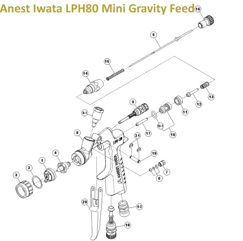 Anest Iwata Pattern Adjust Set