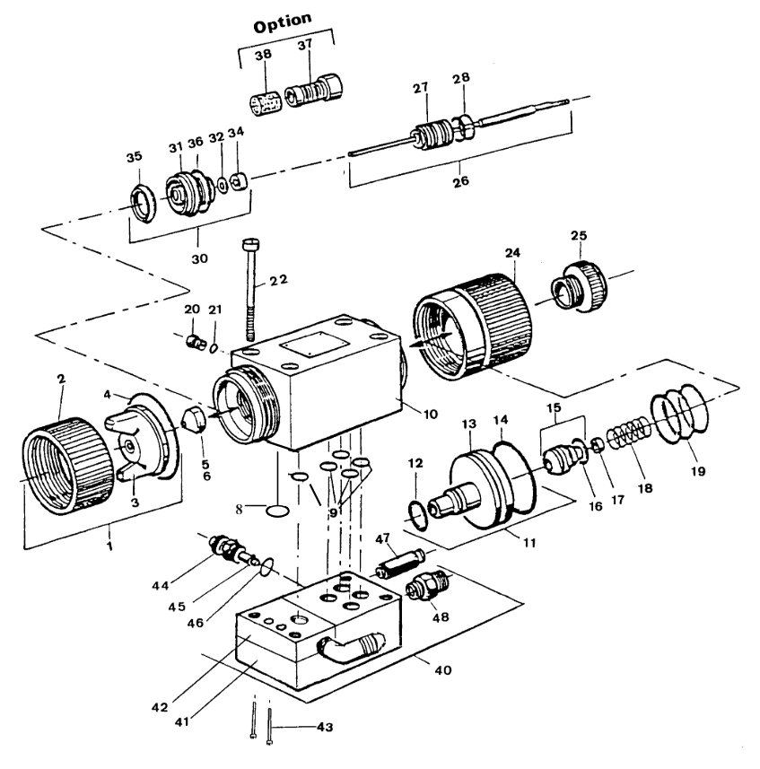 Sames® 049-351-000 Mounting Rod, ATX Automatic AIRMIX®