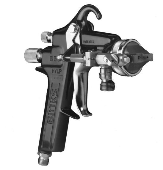 Binks Mach 1PC HVLP Plural Component Spray Gun Internal Mix