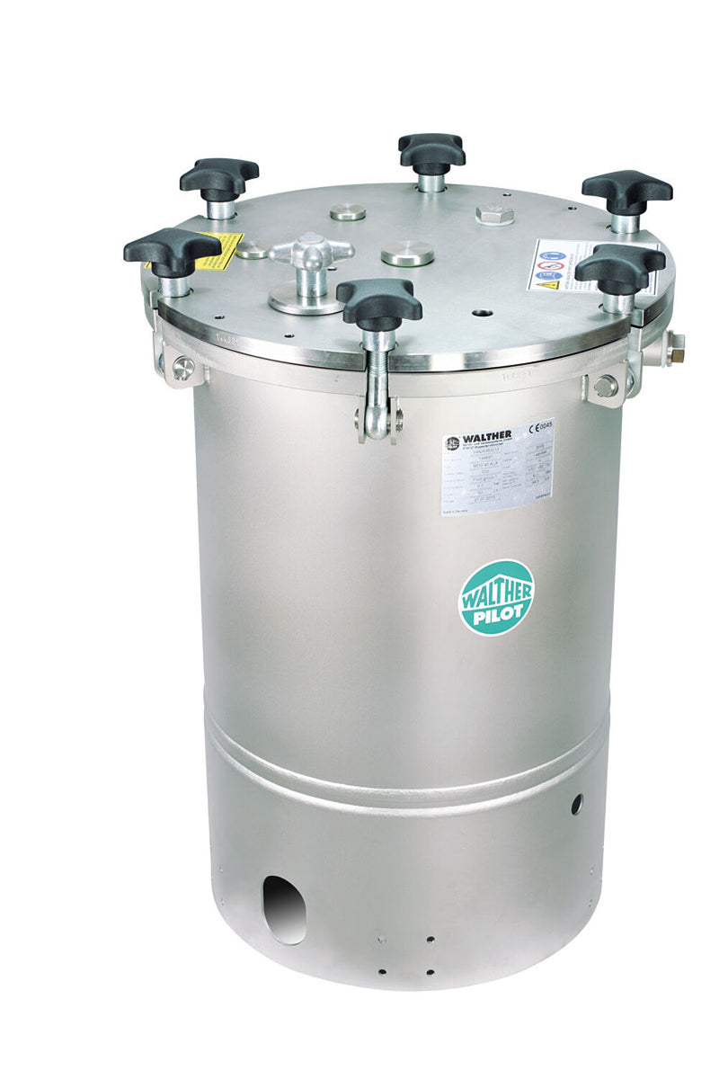 Walther Pilot MDG-45 Pressure Tank: Agitation Options