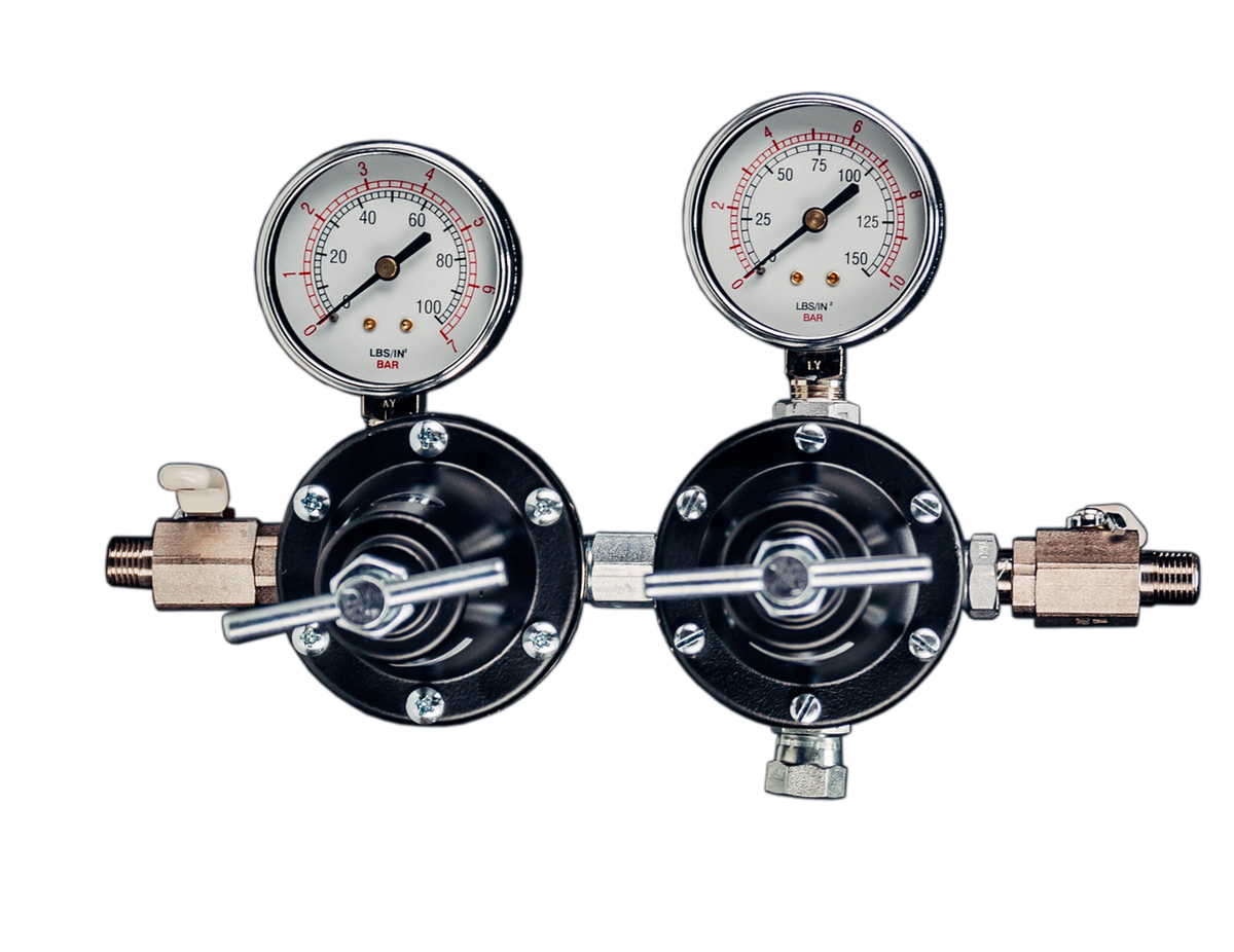 Binks 85-472 Double Regulator Air Control For Non-Agitated Tanks