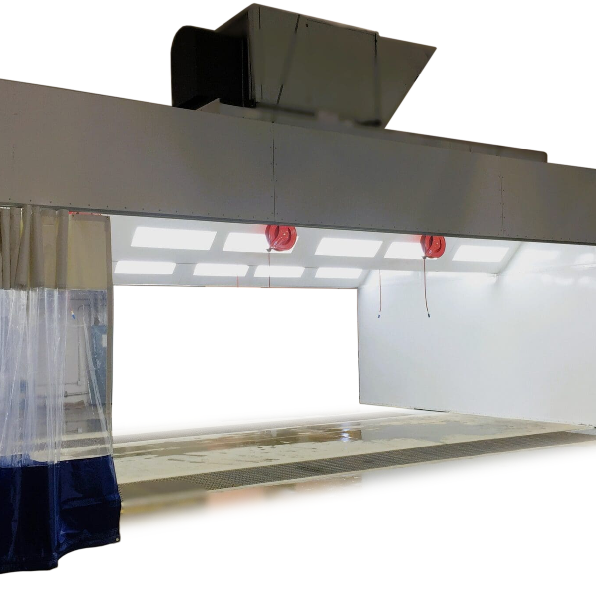 Total Finishing Full-Down Airflow Automotive Prep Station