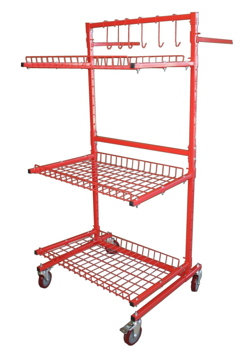 Sturdy Paint Drying Cart | Mobile Solution for Shops