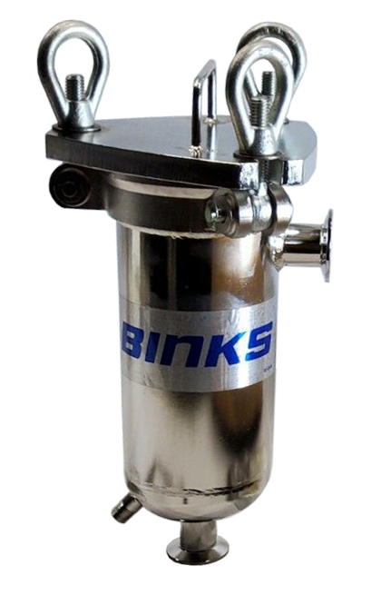 Binks 37-2000; 1" Sanitary 15GPM Filter Assembly