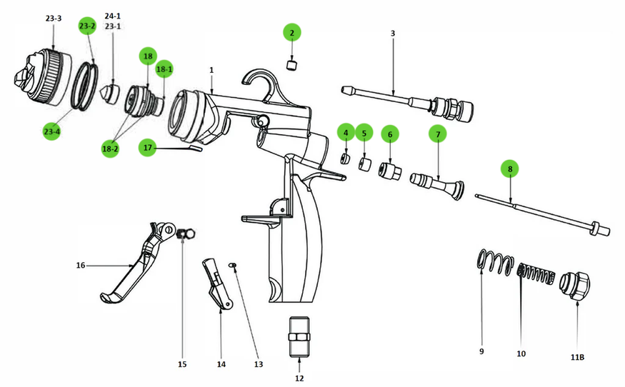 Kremlin Xcite Gun Parts: Precision Crafted