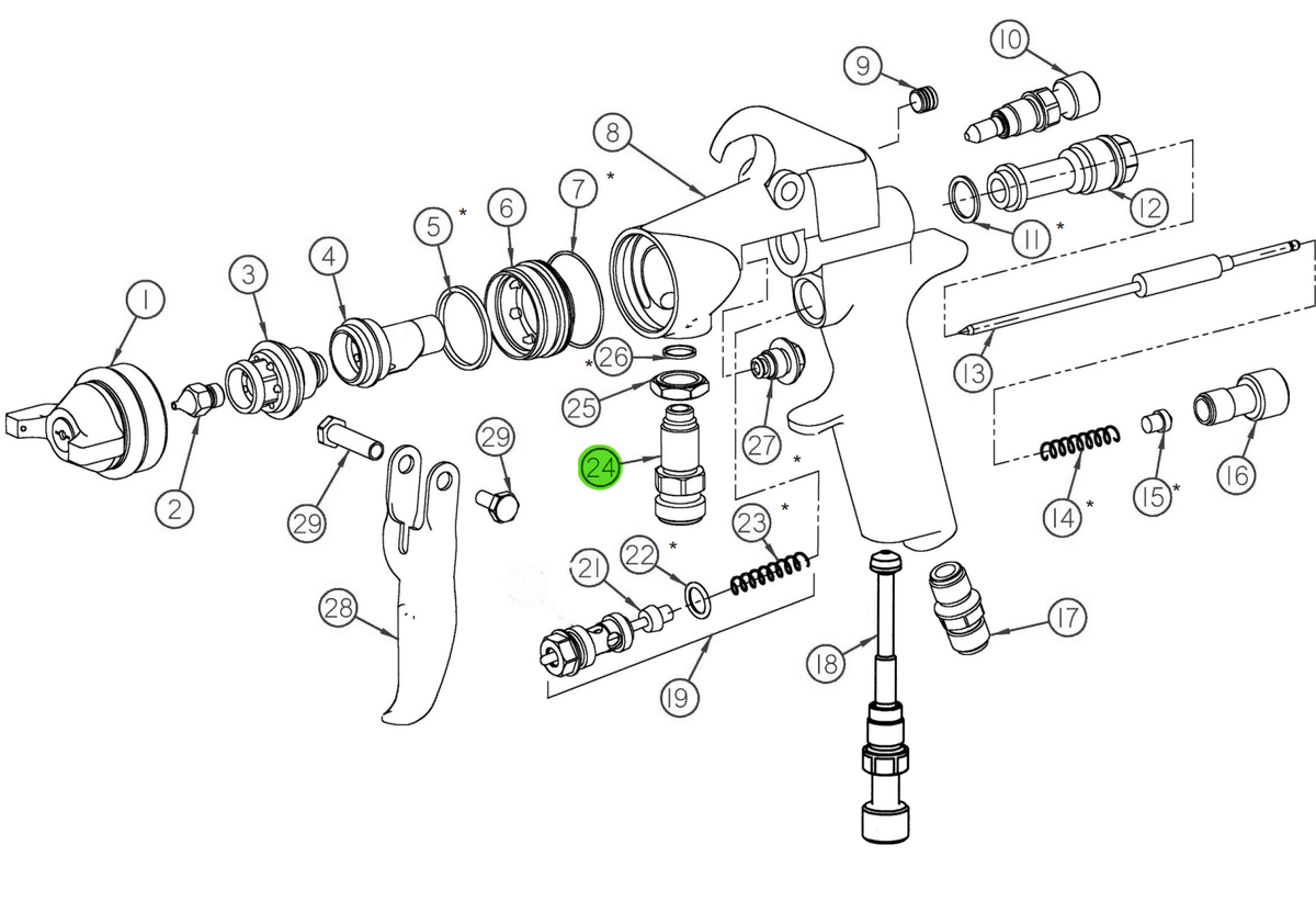 60-126 - FLUID INLET (LYNX)