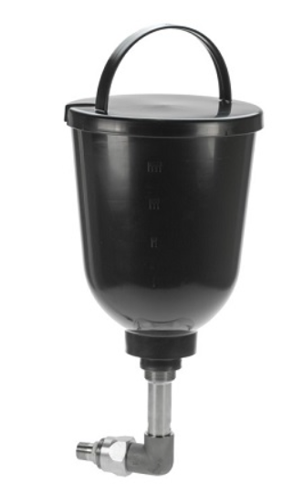 Wagner 5 Liter Hopper for Horizontal Pump Mounting
