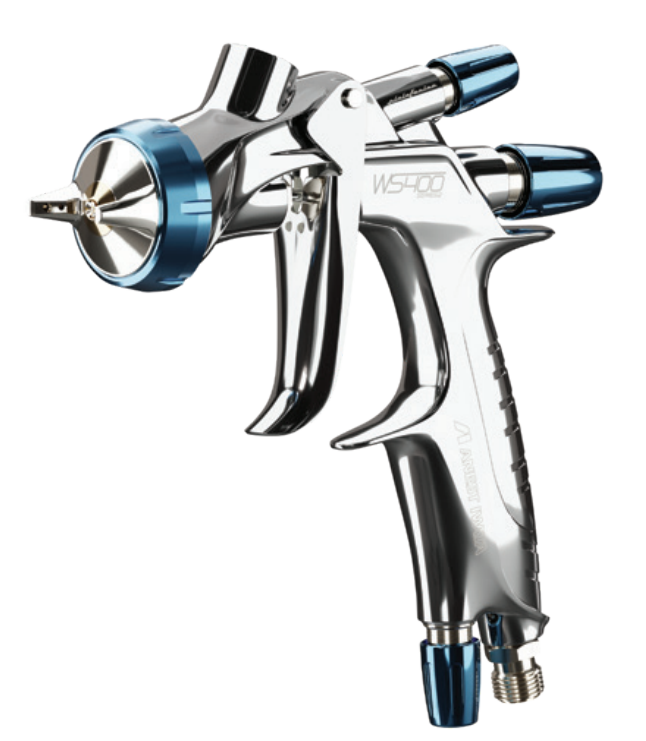 Anest Iwata WS-400 Series 2 Base Gravity Feed Spray Gun