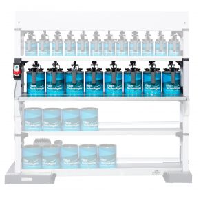Mini-Mix 150 Plus 8 Place Gallon Mixing Shelf