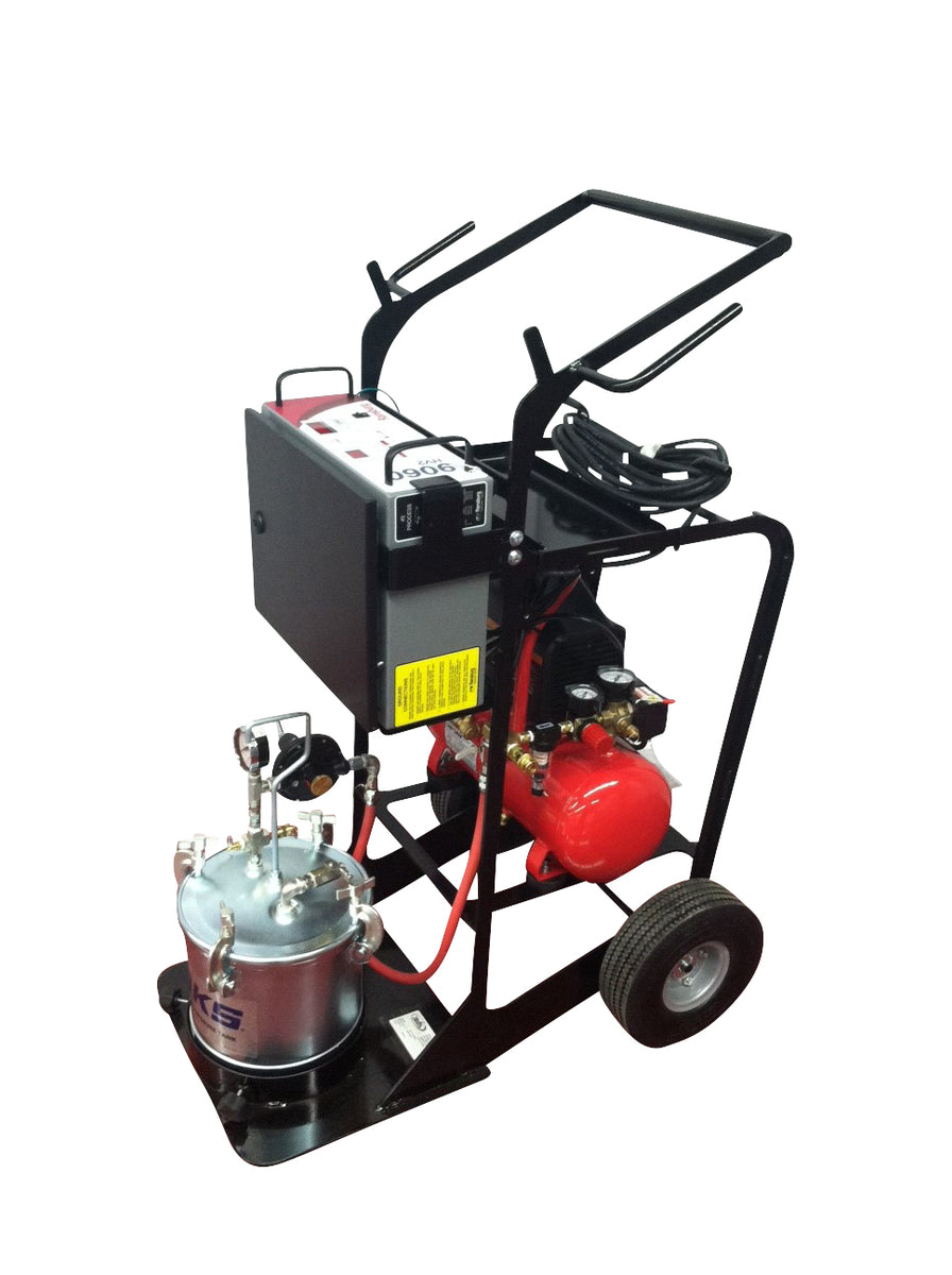 Ransburg Number #2 Deuce Cart Electrostatic Finishing System