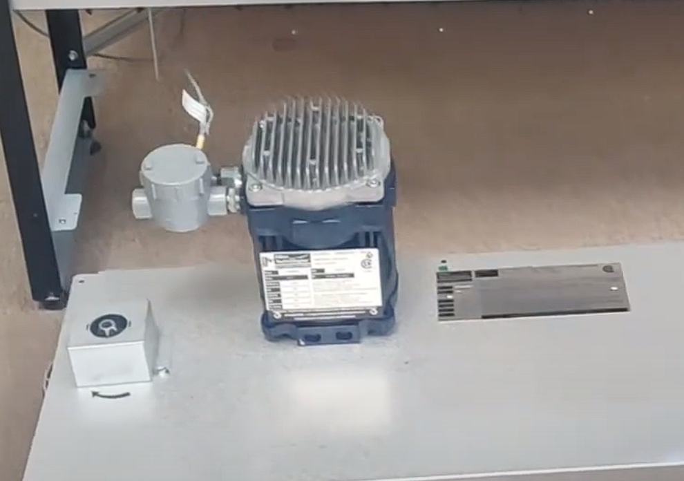 Alpha-Mix 220/160 Dempro 3/4HP Explosion-Proof Motor Assembly