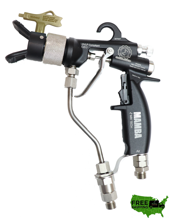 MAMBA® Mix-Tech Manual Spray Gun with Reversible Tip