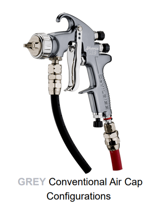 DeVilbiss Advance HD Pressure Feed Spray Gun